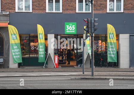 Copenhagen/Denmark/10 December 2022/Coop 365 disocunt grocery store in ...