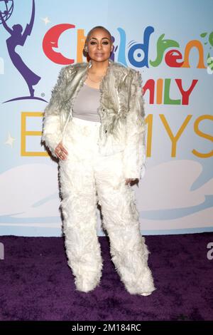 LOS ANGELES - DEC 10: Raven-Symone, Miranda Maday at the 2022 Childrens and Family Emmy Creative ...