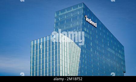 Indeed Tower in Austin Downtown - AUSTIN, UNITED STATES - OCTOBER 31 ...