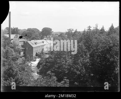 Sudbury Department, Sudbury Aqueduct, view of Echo Bridge, looking ...