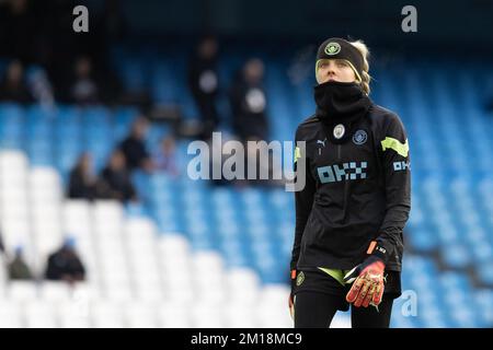 Ellie Roebuck #1 of Manchester City before the The FA Women's Super ...
