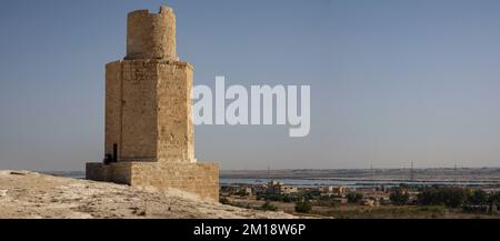 The Lighthouse at Taposiris Magna also known as Abu Sir, West of ...