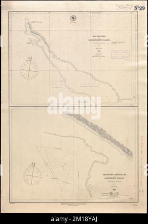 Taputeouea or Drummond's Island, Kingsmill Group ; Peacock's anchorage ...