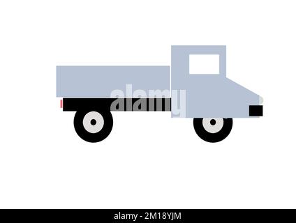 LKW Symbole, Grafikelemente, Icons Stock Photo - Alamy