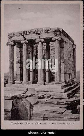 Temple de Nikie - Nikitempel - The temple of Nike - Ναὸς Άπτέρου Νίκης ...