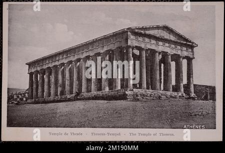 Temple de Thesée - Theseus-Tempel - The Temple of Theseus - Θησεῖον ...