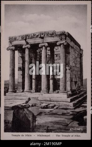 Temple de Nikie - Nikitempel - The temple of Nike - Ναὸς Άπτέρου Νίκης ...