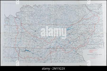 Map of Tennessee , Tennessee, Maps Norman B. Leventhal Map Center ...