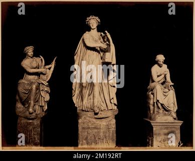 Clio , Sculpture, Goddesses, Muses Greek deities, Carte de Visite ...
