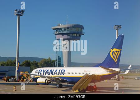 Bratislava, Slovakia - 04 September, 2019: Plane of Star air airlines ...