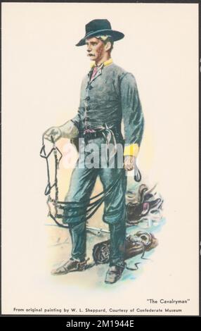 'The Cavalryman' , Cavalry, Tichnor Brothers Collection, postcards of ...