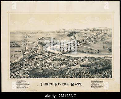 View of Palmer, Mass , Palmer Mass., Aerial views Norman B. Leventhal ...