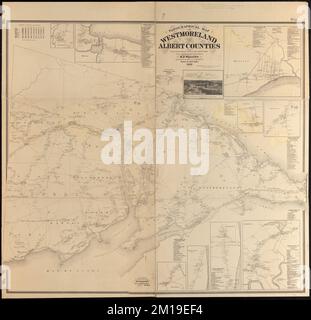 Map of Lake Albert Stock Photo - Alamy