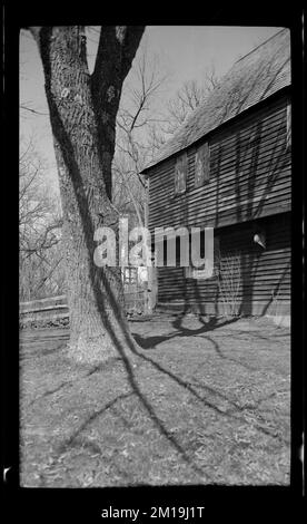 Topsfield, Parson Capen House , Dwellings, Stone walls, Trees. Samuel ...