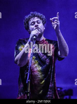 Joseph Mount (vocals, guitar, composer), founder of Metronomy Stock ...