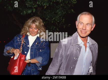 Alexis Maas and Johnny Carson Circa 1980's . Credit: Ralph Dominguez ...