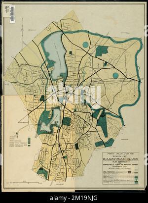 Town of Wakefield, Mass. , Zoning. Lucius Beebe Memorial Library ...