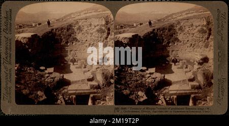 'Treasury of Minyas' - tomb of prehistoric Boeotian kings (W.S.W ...