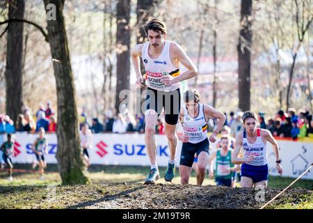 Belgian Michael Somers pictured in action during the senior men race at ...