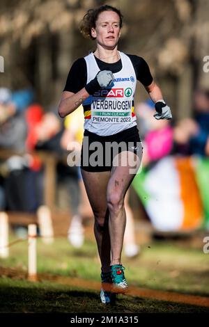 Hanne Verbruggen pictured in action during the women 5000m race on day ...