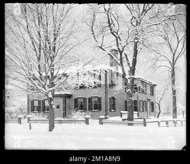 Unidentified house , Buildings. Hingham Public Library Glass Slide ...