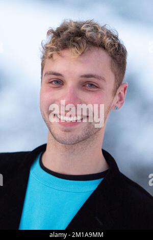 Les Arcs, France. 11th Dec, 2022. Jeremy Gillet attending a portrait ...