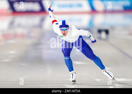 CALGARY, CANADA - DECEMBER 9: Samuli Suomalainen of Finland competing ...