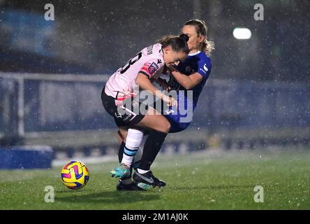 December 11, 2022: Lily Woodham (28 Reading) in action during the ...