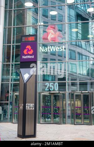 Natwest HQ London - Natwest Headquarters London at 250 Bishopsgate near ...