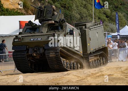 British Army Viking BVS10 Amphibious Armoured All-Terrain Vehicle Stock ...