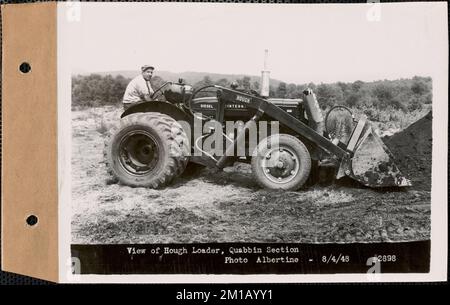 View of Hough loader, Quabbin Section, Quabbin Reservoir, Mass., Aug. 4 ...