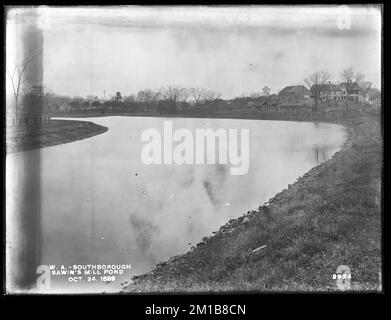 Wachusett Aqueduct, Sawin's Mill Pond, Southborough, Mass., Oct. 24 ...