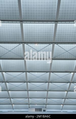 Giant glass roof texture. May be used as a background Stock Photo - Alamy