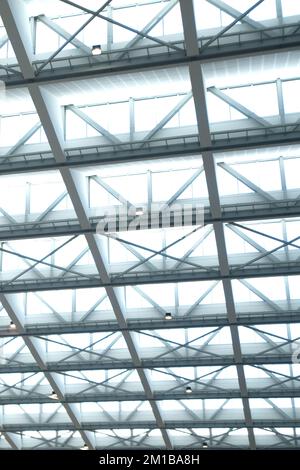 Giant glass roof texture. May be used as a background Stock Photo - Alamy