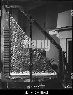 Wachusett Dam, Load Testing Experiment, Clinton, Mass., Mar. 3, 1897 ...