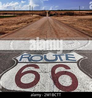 An American myth, one of the very first federal highways to be created ...