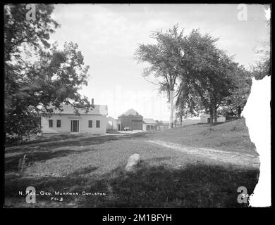 Wachusett Reservoir, George Murman's house, from the south, Boylston ...