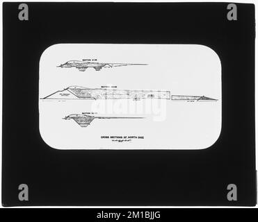 Wachusett Reservoir, plan of North Dike, engineering plan, Mass., ca ...