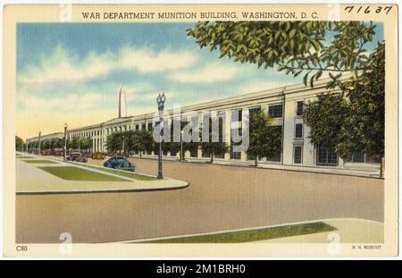 War Department Munition Building, Washington, D. C. , Military ...
