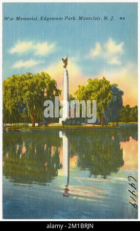 War memorial, Edgemont Park, Montclair, N. J. , Monuments & memorials ...