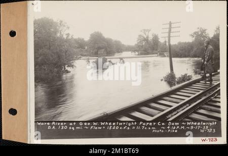 George W. Wheelwright Paper Co., dam and spillway, Ware, Mass., Nov. 30 ...