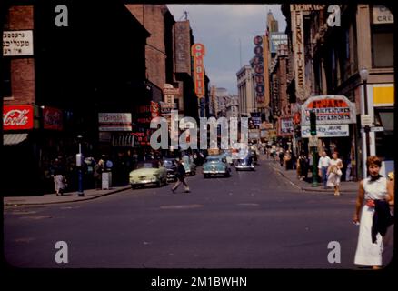 Washington St., Boston , Streets, Cities & towns Stock Photo - Alamy