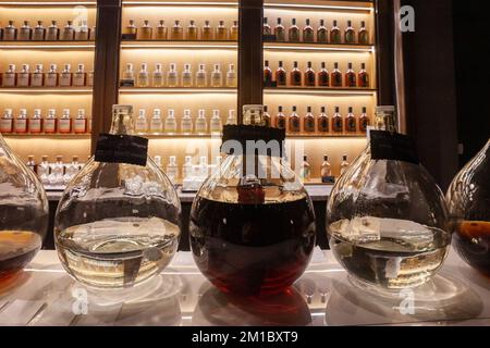 Picture of various rakijas displayed In Belgrade, Serbia. Rakia, rakija ...