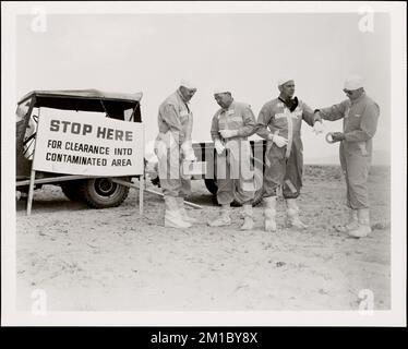 Atomic blast, Welfare photos of Operation Cue Atomic Explosion, May 5 ...