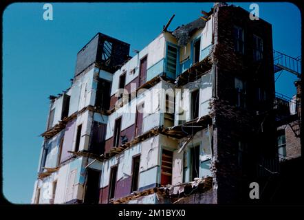West End ruins , Demolition, Ruins, Urban renewal. Edmund L. Mitchell ...