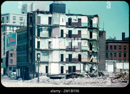 West End ruins , Demolition, Ruins, Urban renewal. Edmund L. Mitchell ...