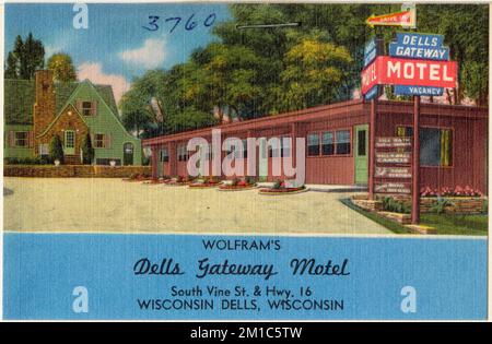 Wolfram's Dells Gateway Motel, South Vine St., Wisconsin Dells ...