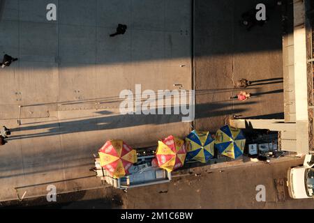 View on people from from whitney museum manhattan Background of people ...
