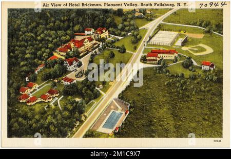 Hotel Brickman, Pleasant Valley, So. Fallsburg, N. Y. , Hotels, Tichnor ...