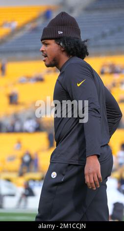 DEC 11th, 2022: Devin Bush #55 during the Steelers vs Ravens game in ...